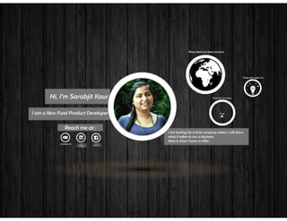 Hello, I'm Sarabjit | PDF