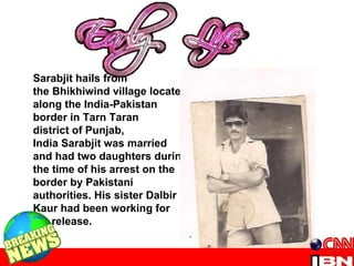 Sarabjit singh (news presentation) | PPT