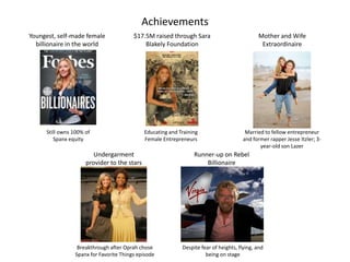 Sara Blakely by Erica Connelly | PPTX
