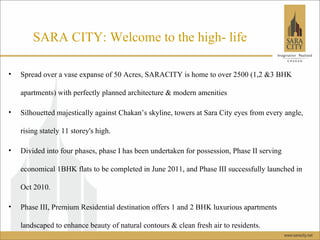 Sara City, Chakan | PPT