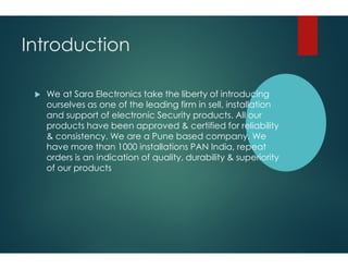 Sara electronics presentation 1 | PPT