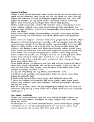 Saraf kranial | DOCX