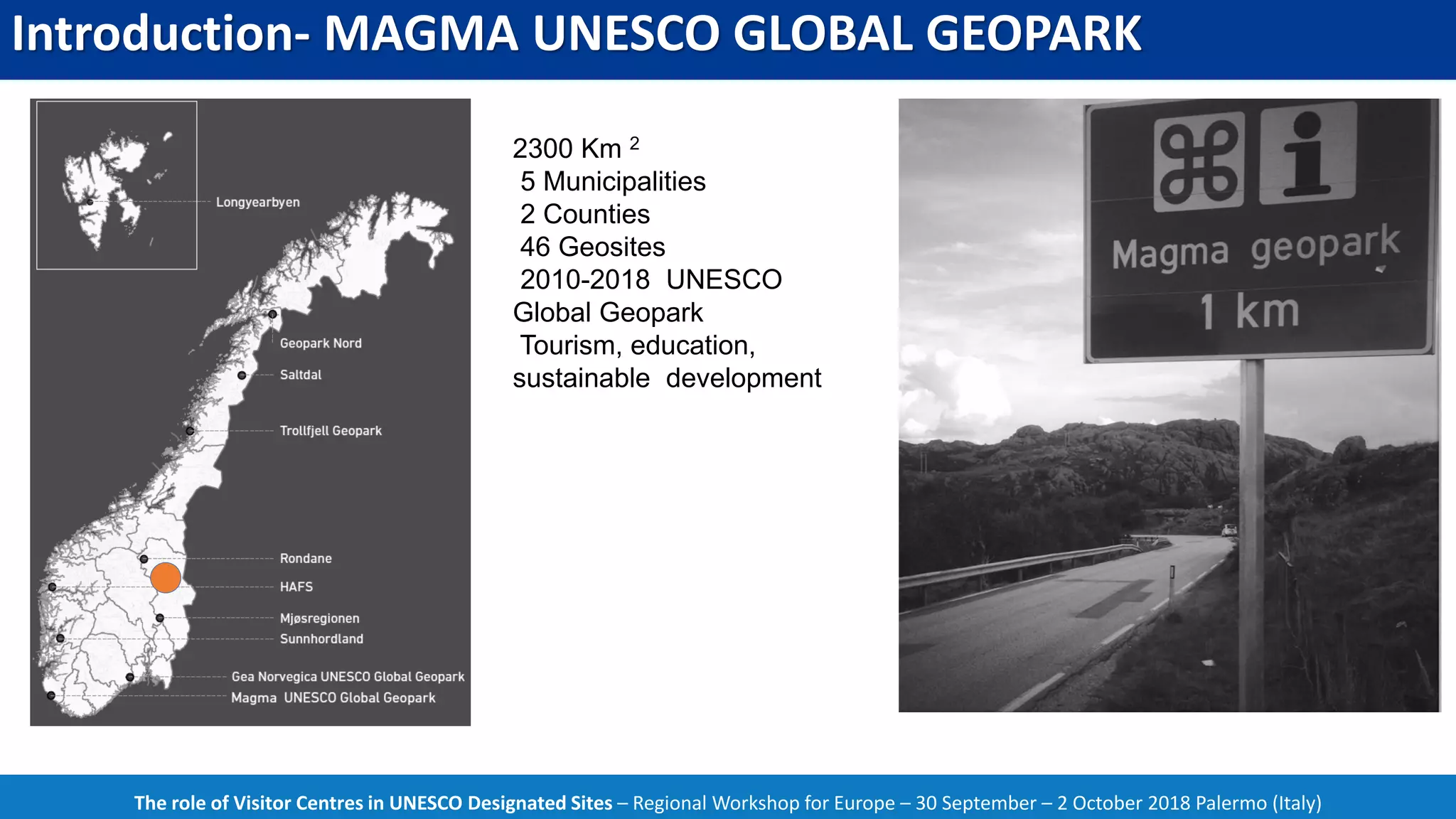 Sara Gentilini: Magma Global Geopark Centre (Norway) | PPT