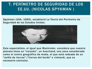 geopolitica (generalidades y teoria) | PPTX