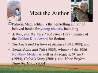 Sarah, Plain And Tall (P.1-36) | PPT