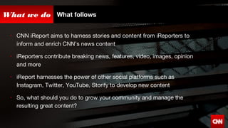 Sarah Brown, CNN iReport | PPT