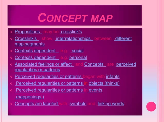 Sarah Concept Map | PPTX