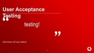 UAT Validation in Production | PPT | Free Download