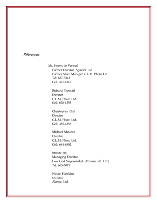 Sarah dookran resume revised | DOCX