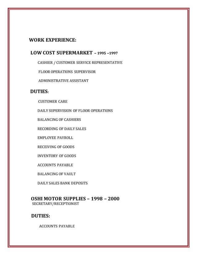 Sarah dookran resume revised | DOCX