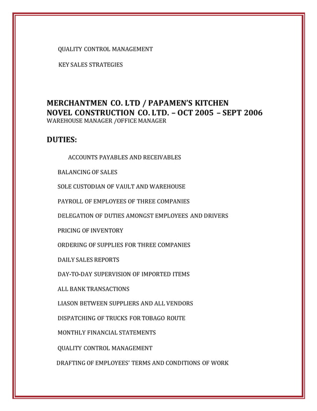 Sarah dookran resume revised | DOCX