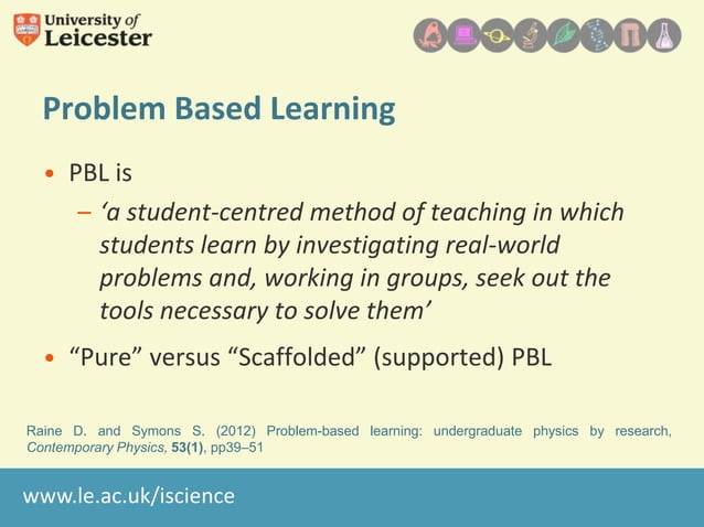 Scaffolding Problem Based Learning | PPT