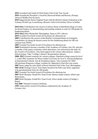 Sarah hartnett cv | PDF