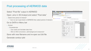 A practical example of using AERMOD to analyse exceedances of a threshold | PDF | Weather | Science
