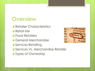 SarahJoelRetailManagement | PPTX