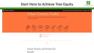 Achieving Tree Equity in United States Urban Forests | PPT