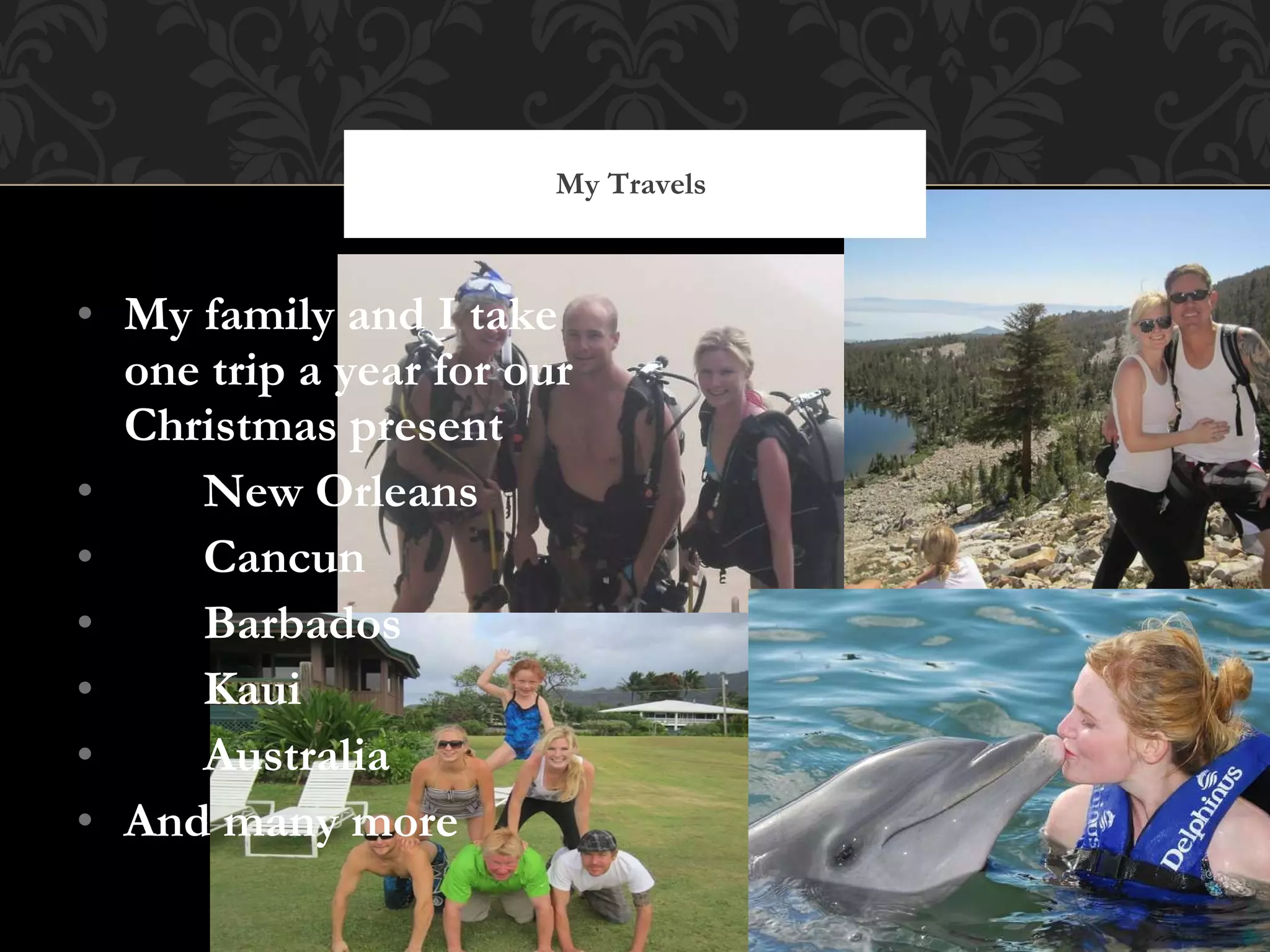 Sarah meek's personal history | PPT