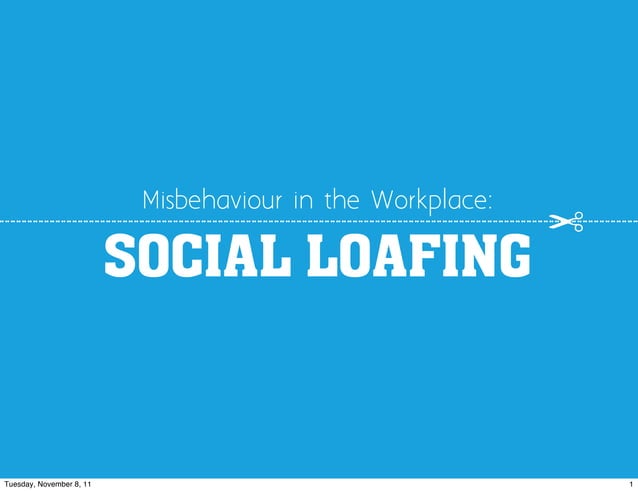 Social Loafing | PDF
