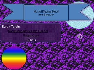 Sarah power point presentation | PPTX