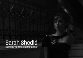 Sarah Shedid Fashion photography portfolio | PDF