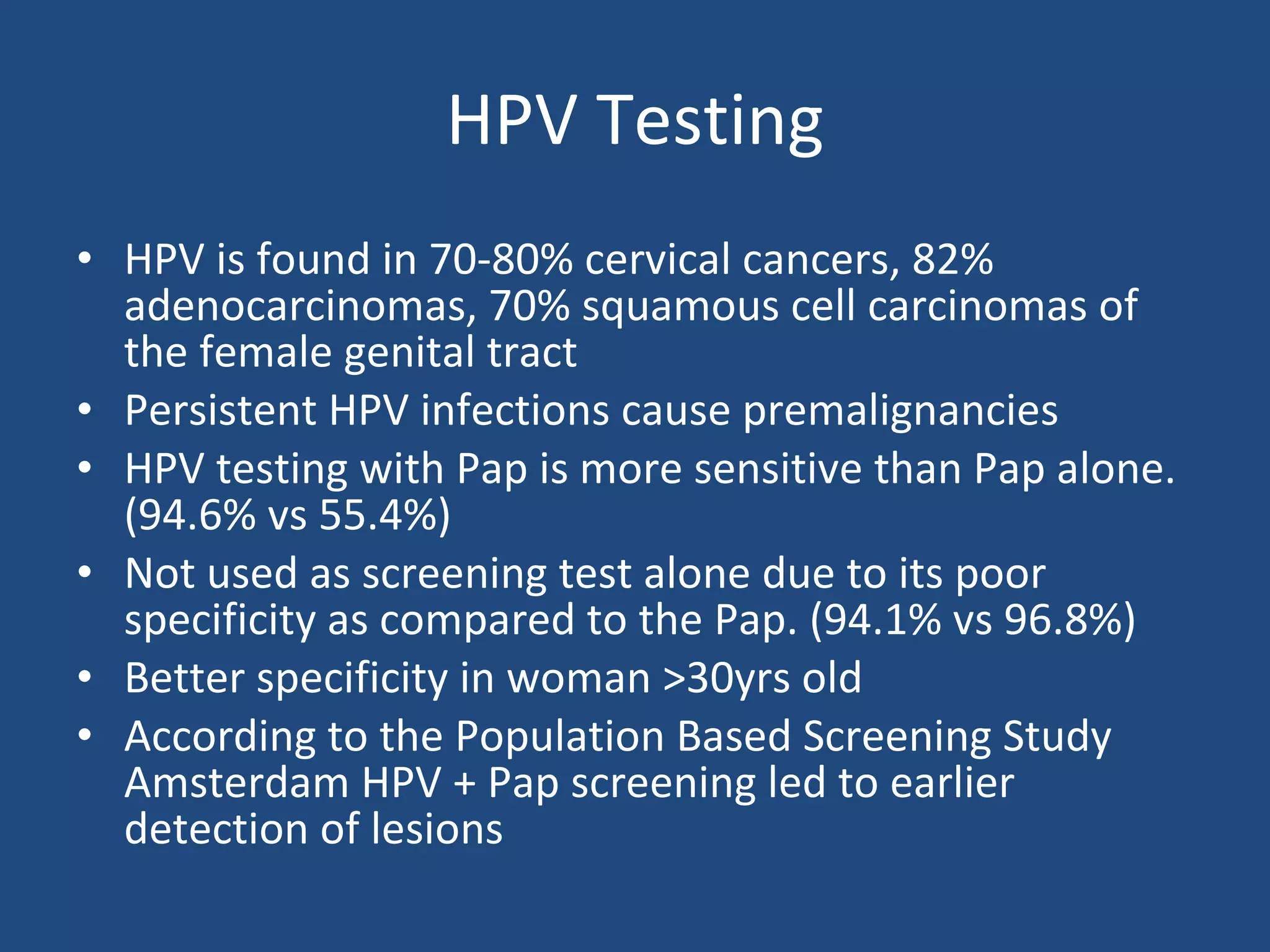 Cervical Cancer Screening | PPT