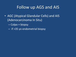 Cervical Cancer Screening | PPT