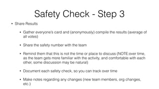 Sarah Stern -- Team Safety: How to measure and develop high performing ...