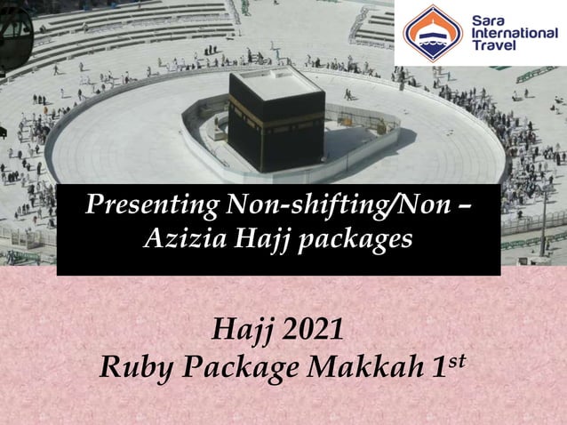 Sara international travel ruby package makkah first | PPT