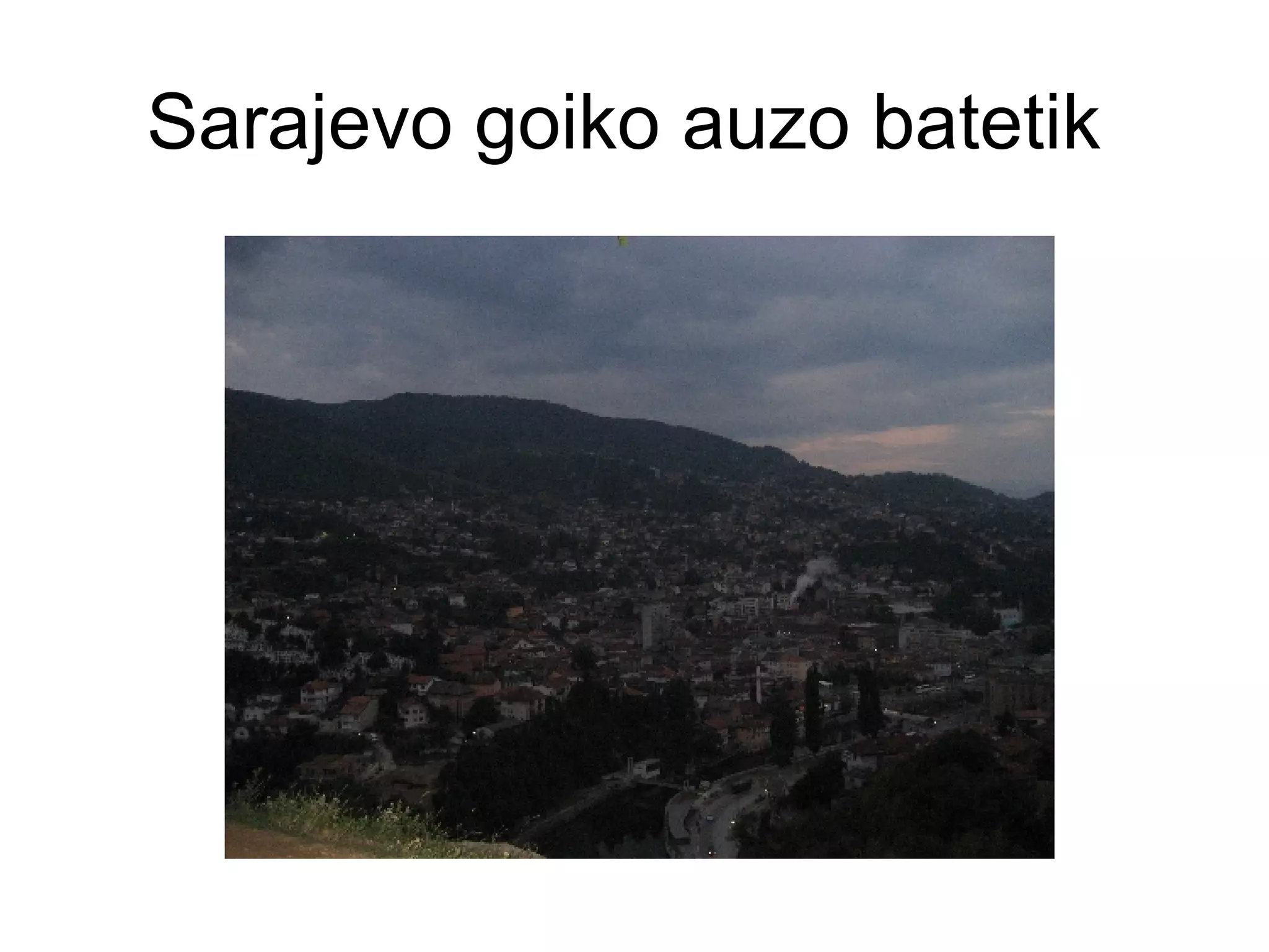Sarajevo | PPT