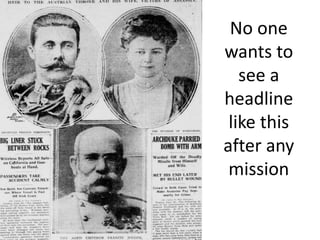 Archduke Franz Ferdinand Assassination Newspaper