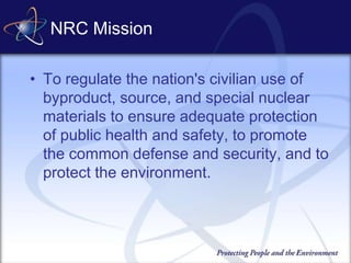 Nuclear Regulatory Commission | PPTX