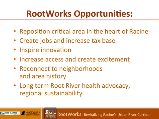Restoring the Urban Root River | PPT