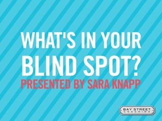 Sara knapp blind_spot | PDF