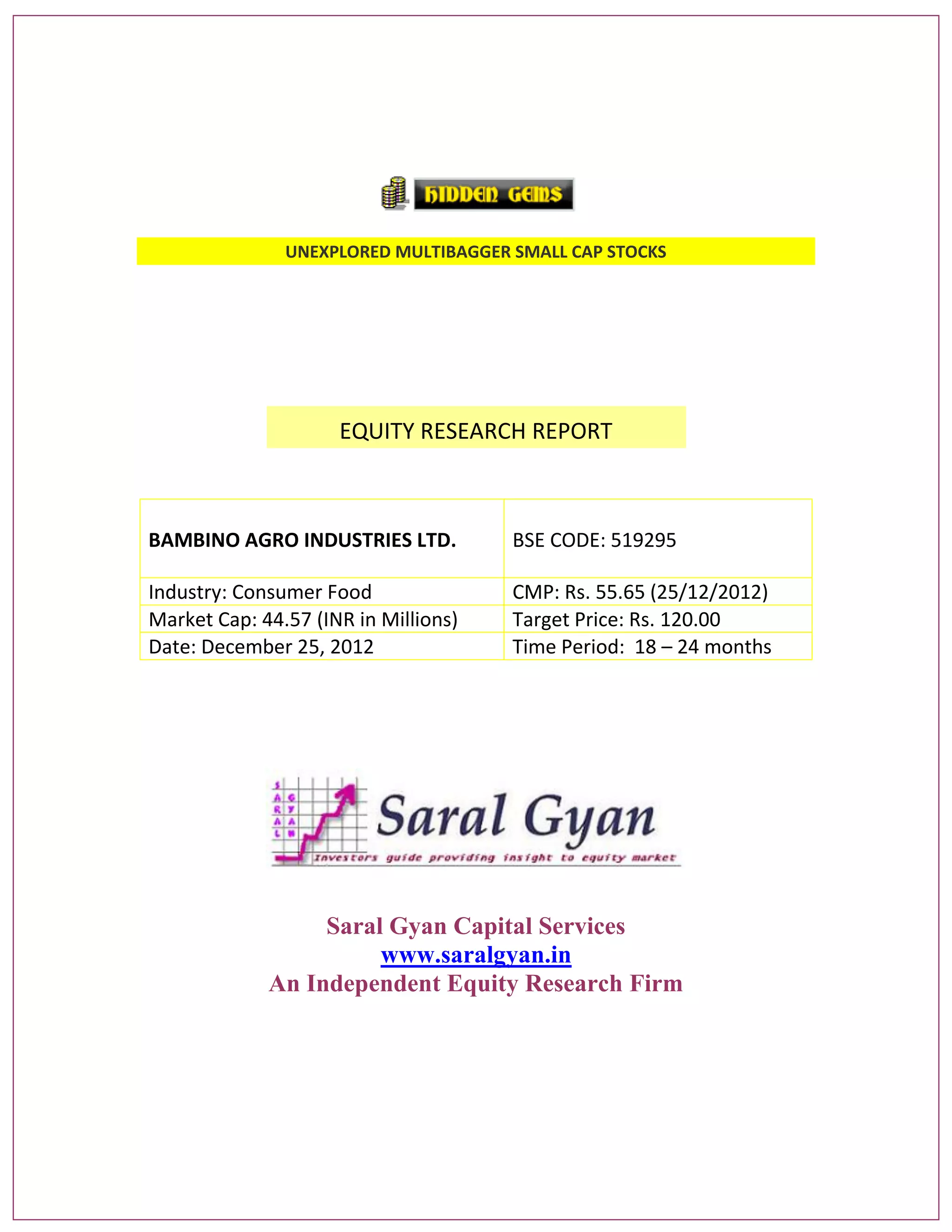 Saral Gyan Hidden Gem - Dec 2012 | PDF