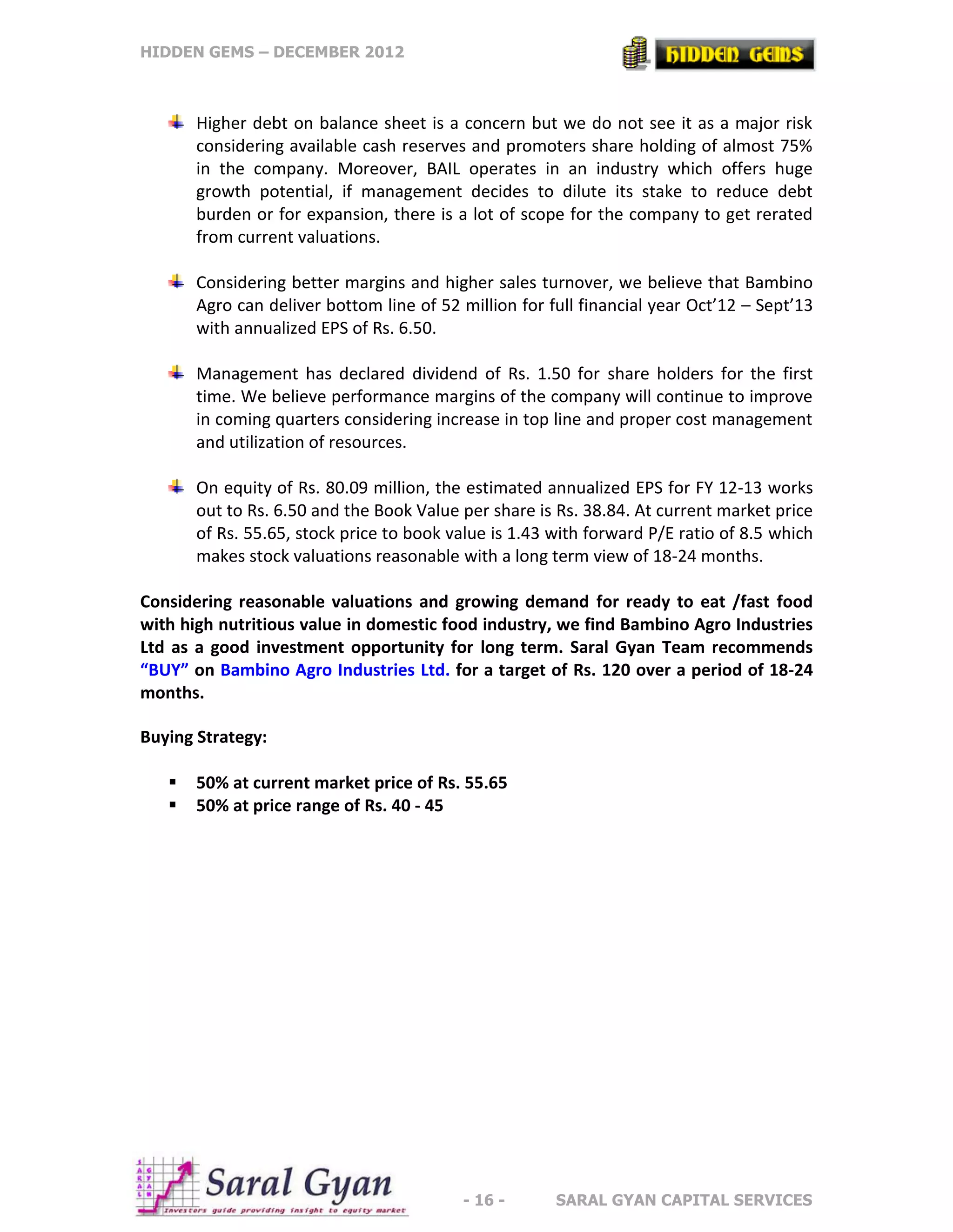 Saral Gyan Hidden Gem - Dec 2012 | PDF