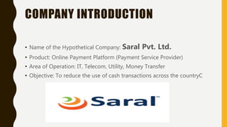 Business Environment Analysis of Saral Pvt. Ltd. | PPT