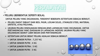 Sarana dan prasarana tolak peluru | PPTX