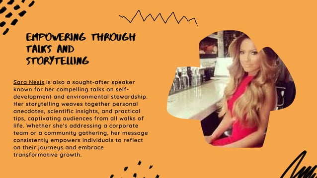 Sara Nesis: Empowering Through Talks and Storytelling | PDF