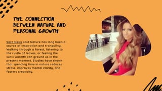Sara Nesis: The Connection Between Nature and Personal Growth | PPT