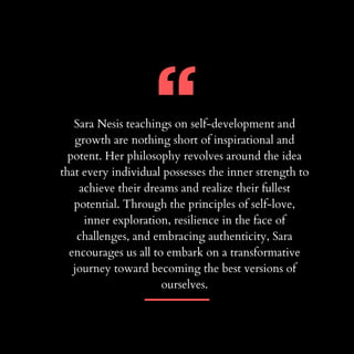 Sara Nesis: Embracing Authenticity....... | PDF