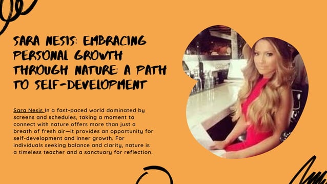 Sara Nesis: Activities to Enhance Your Connection with Nature | PPT