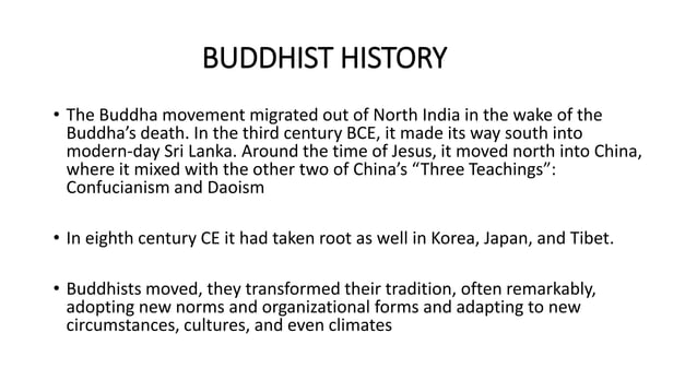 The history of Buddhism and culture .pptx