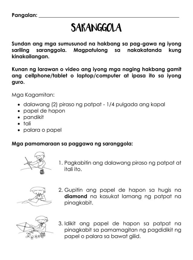 Saranggola | PDF