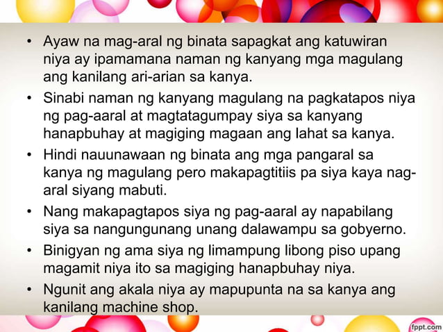 Saranggola ni Efren R. Abueg | PPTX