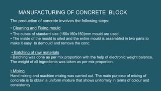 Seminar on the topic light weight concrete | PPTX
