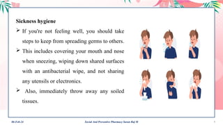 Social And Preventive Pharmacy - Health and Hygiene | PPTX