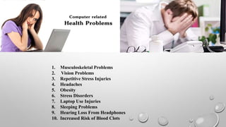 SARANYA RAJ S -health hazards of using computers.pptx