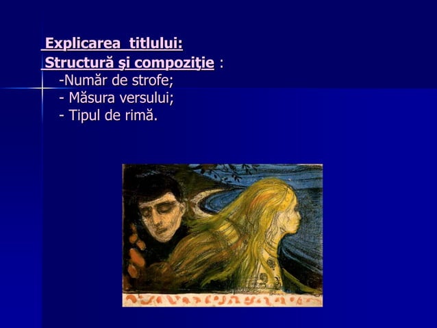 Sara pe deal de Mihai Eminescu. Analiza textului | PPTX