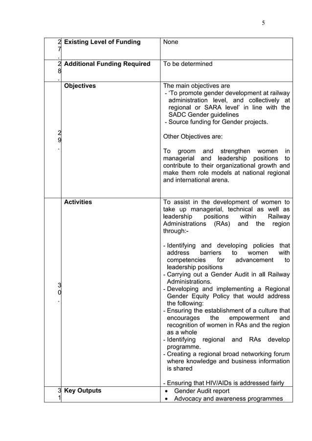 Sara Project Fact Sheet | PDF