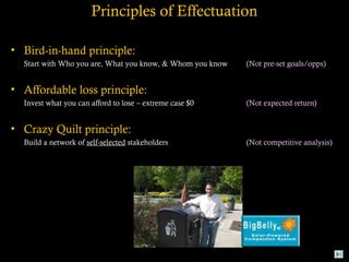 Effectuation presentation by Saras Sarasvathy | PDF